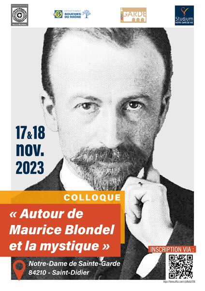 Colloque "Autour de Blondel et la mystique" | Actualités | Studium de ...
